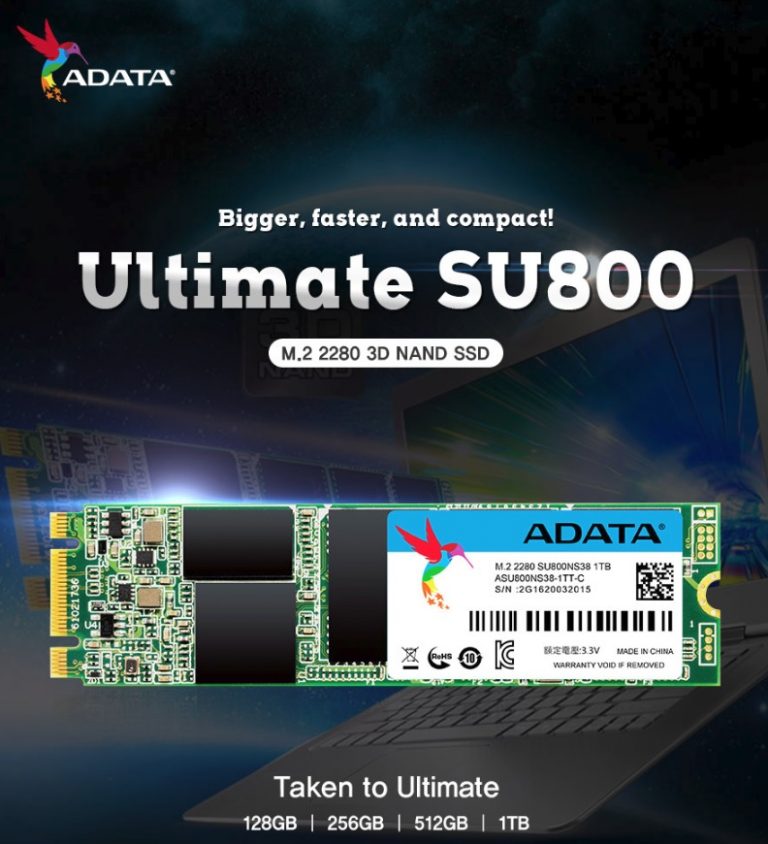 STCOM, 최적의 가성비 ADATA Ultimate SU800 M.2 2280 사용기 등록 이벤트 | STCOM