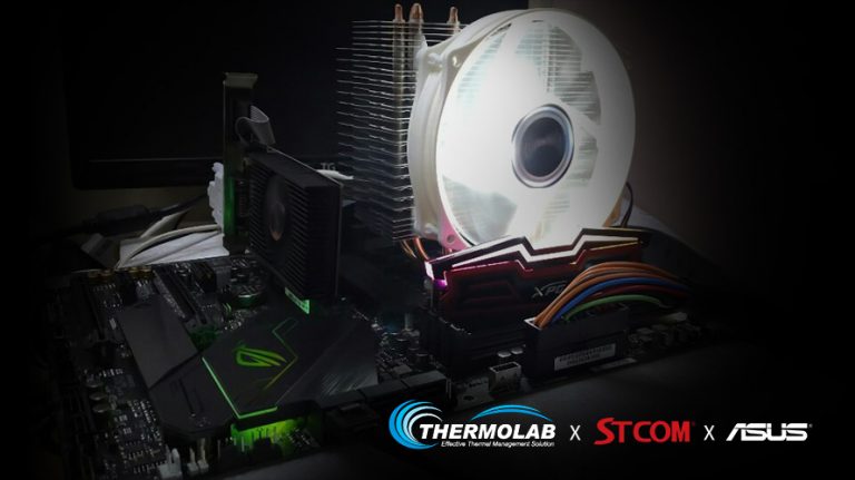STCOM,ASUS 메인보드와 써모랩 CPU쿨러와 기술협력 진행해 | STCOM