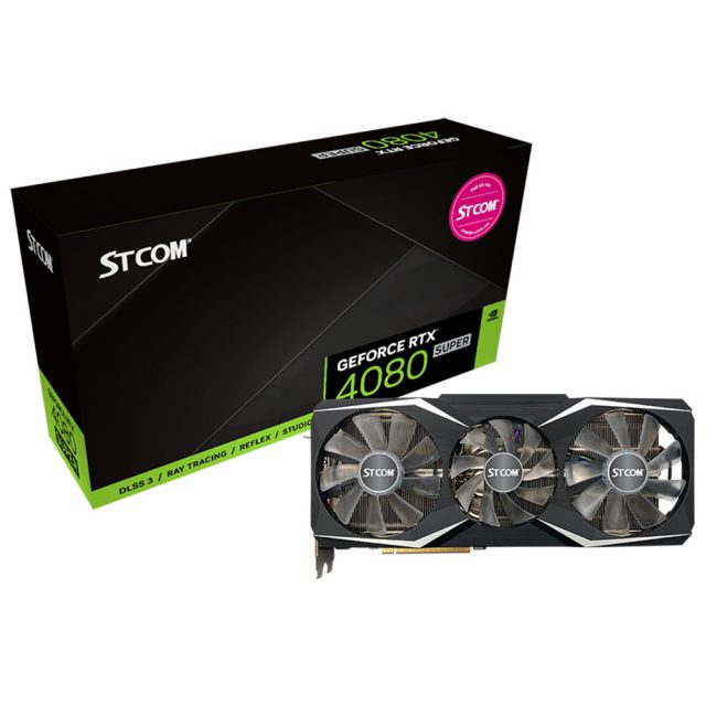 4K 고사양 게임을 위한 그래픽카드, STCOM 지포스 RTX 4080 SUPER 출시 | STCOM